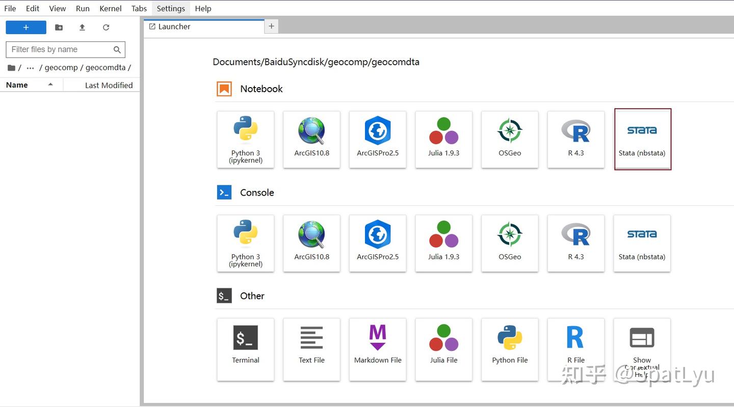 jupyter使用stata内核 - 知乎