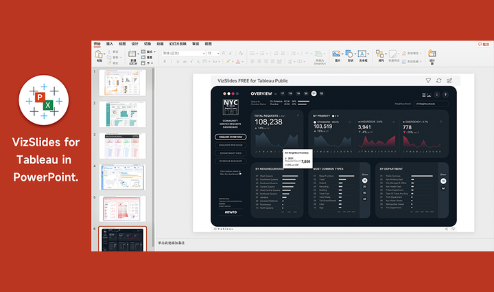 将 Tableau 数据可视化嵌入 PPT 的三种方法 - 知乎