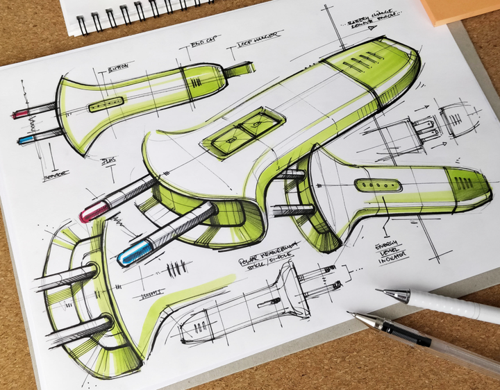 干货｜国外大神优秀工业设计手绘作品欣赏（1） - 知乎