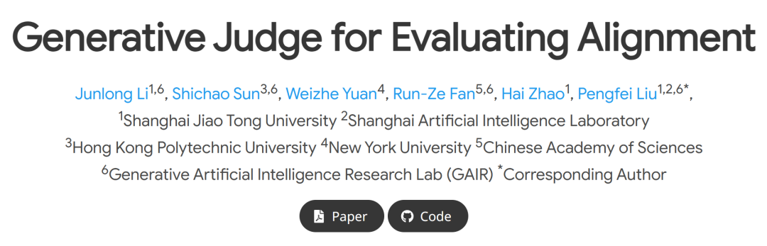 评论能力强于GPT-4，上交开源13B评估大模型Auto-J - 知乎