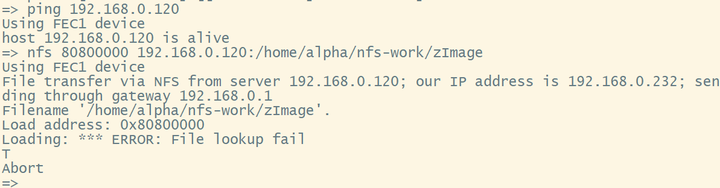 U-Boot 中使用 nfs 命令加载文件报错指南 - 知乎