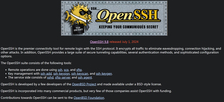 升级OpenSSH 9.8/9.8p1 (2024-07-01) - 知乎