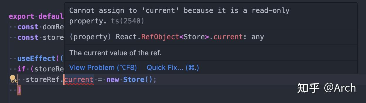 一个使用 useRef 常见的 TS 错误 - 知乎