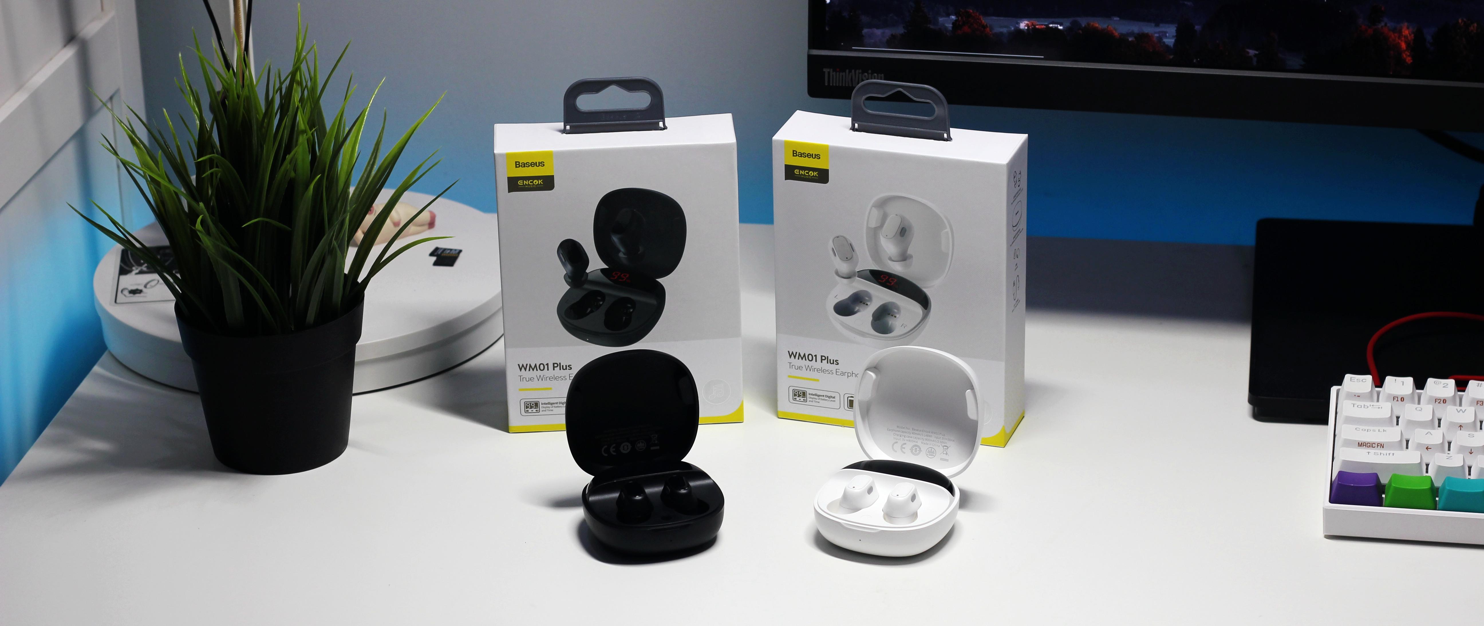 百元最强？倍思 TWS真无线蓝牙耳机WM01-P 双色开箱&评测