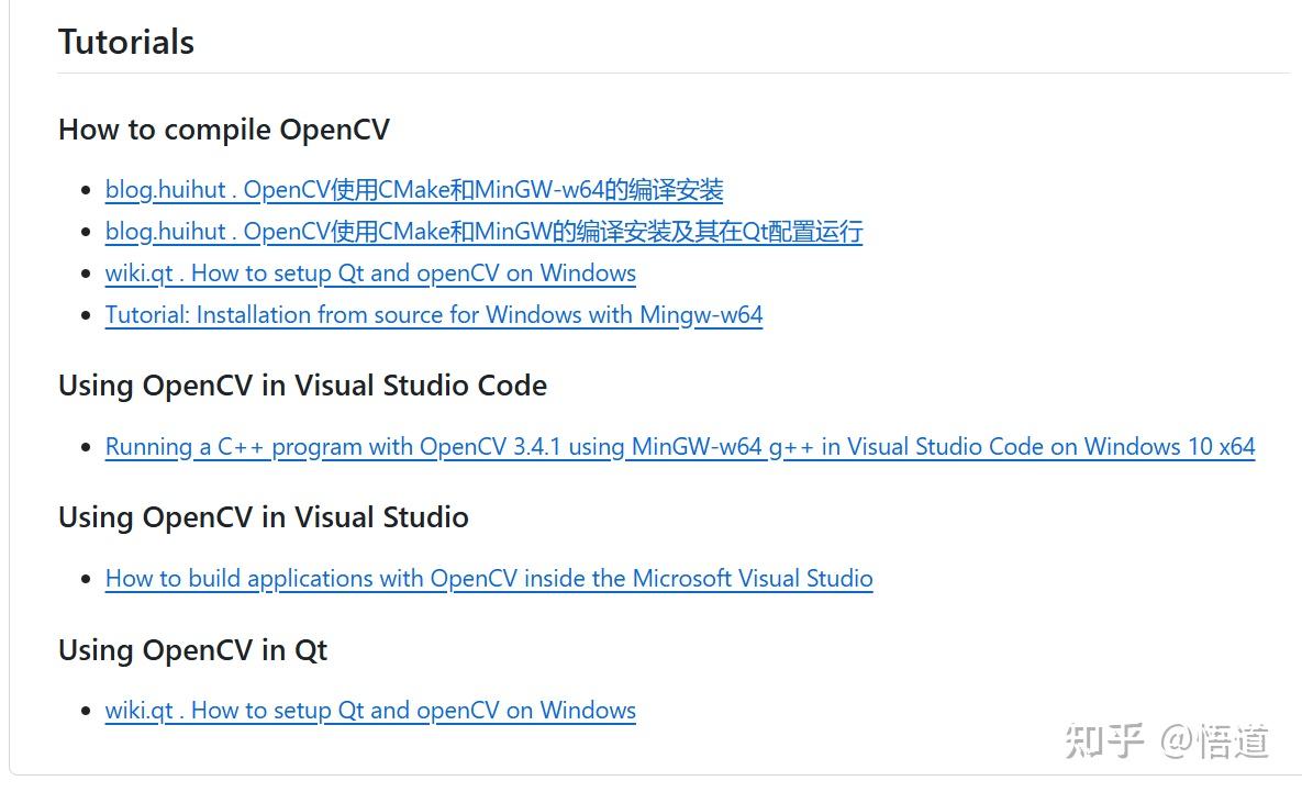 Opencv编译好的库 - 知乎