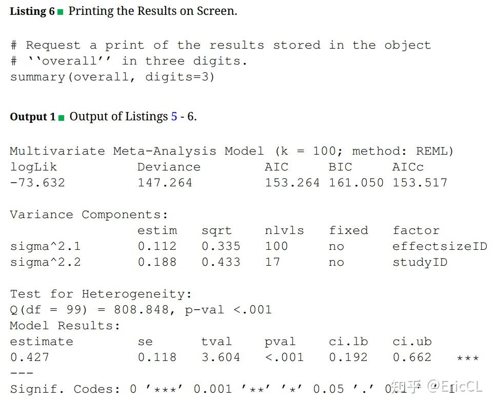 Fitting Three Level Meta Analytic Models In R A Step By Step Tutorial 三层设计的分析模型r实现教程 知乎