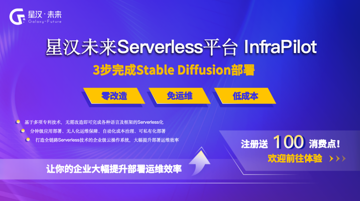 如何用星汉未来Serverless平台InfraPilot，3步完成Stable Diffusion部署 - 知乎
