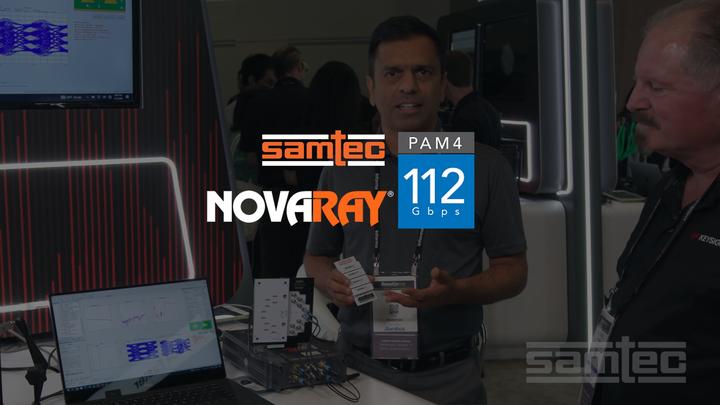 “又见112G” | Samtec和Keysight展示新型112 Gbps PAM4连接性 - 知乎