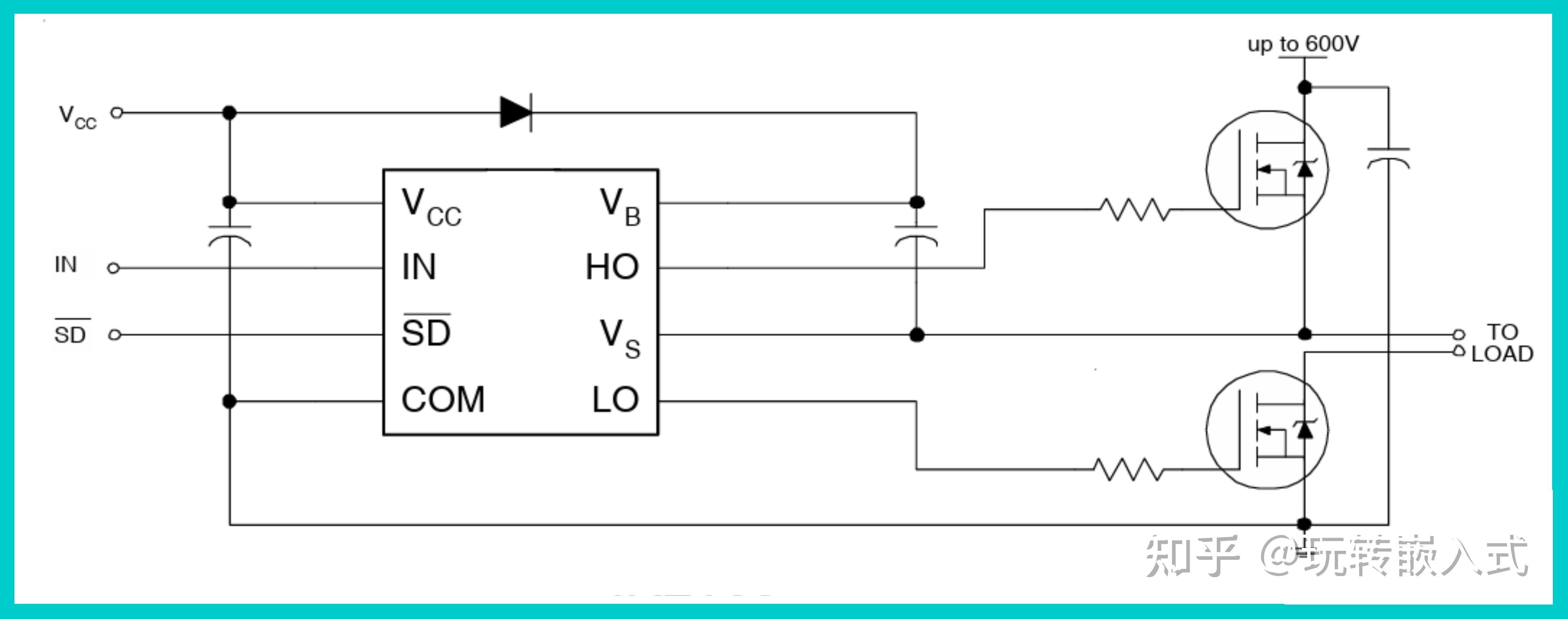 ir2109驱动buck降压电路in引脚要连啥? - 知乎