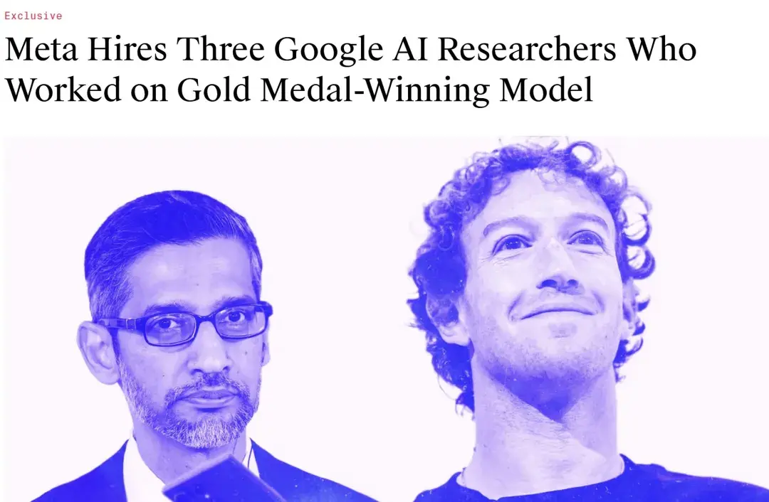 DeepMind刚拿完IMO金牌，科学家就被Meta挖走了，都是华人大牛 - 知乎