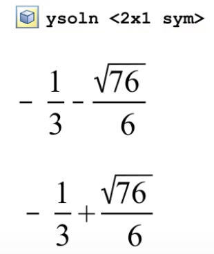 Matlab 小结 —— Symbolic Calculations - 知乎