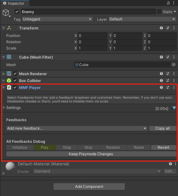 游戏开发工具箱(1) 打造游戏感的利器——Unity Feel 插件浅析 - 知乎