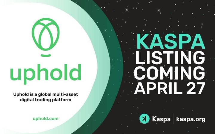 Kaspa上所——UpHold - 知乎