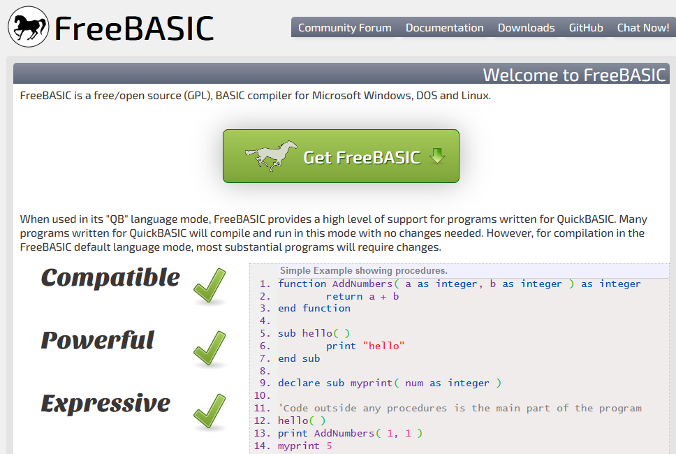 FreeBASIC极简教程 - 知乎