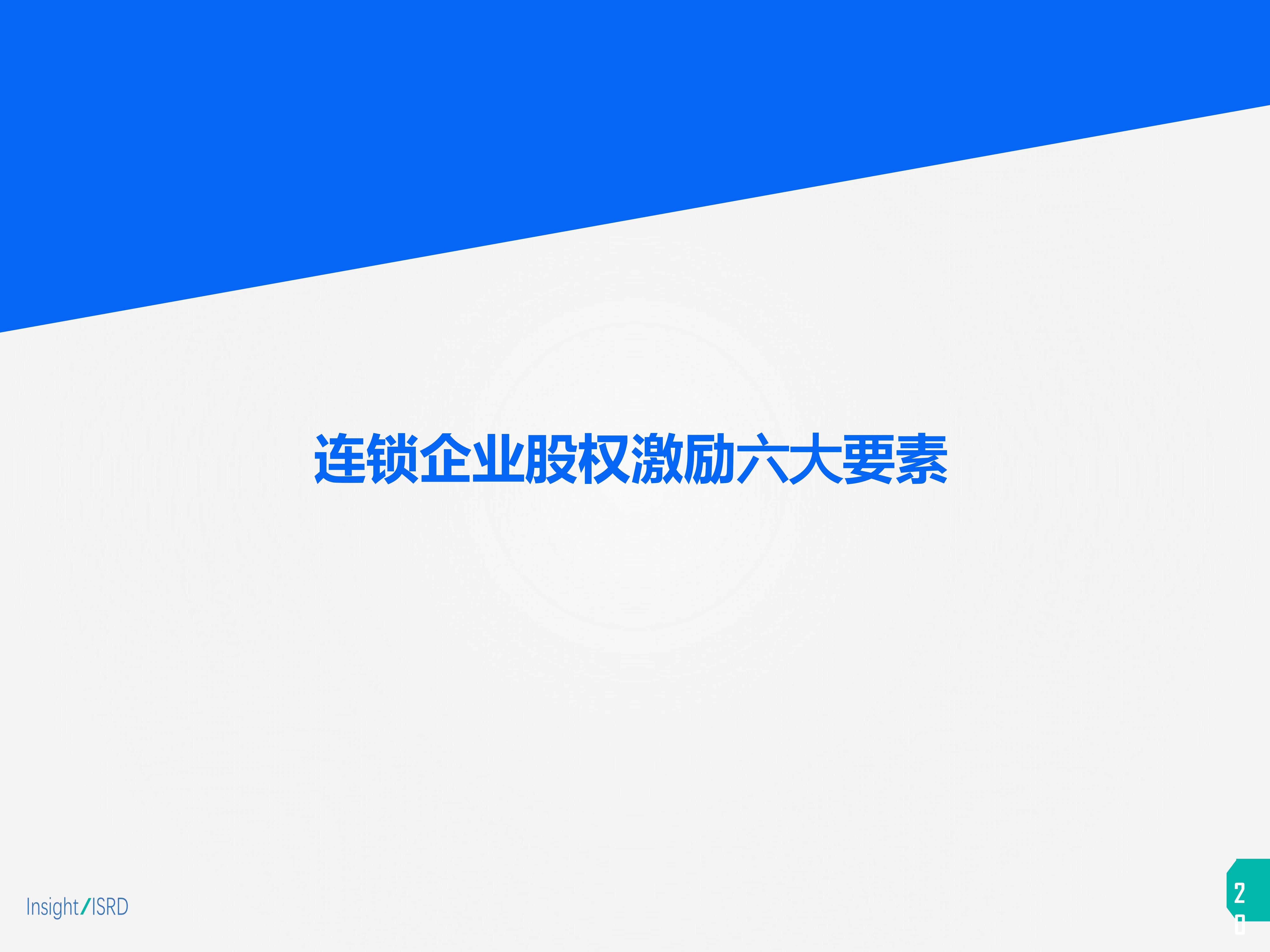 连锁企业股权激励六大要素 知乎