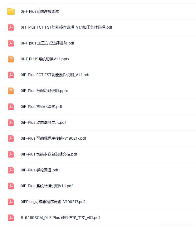 【资料】FANUC 0i-F Plus全套资料 - 知乎