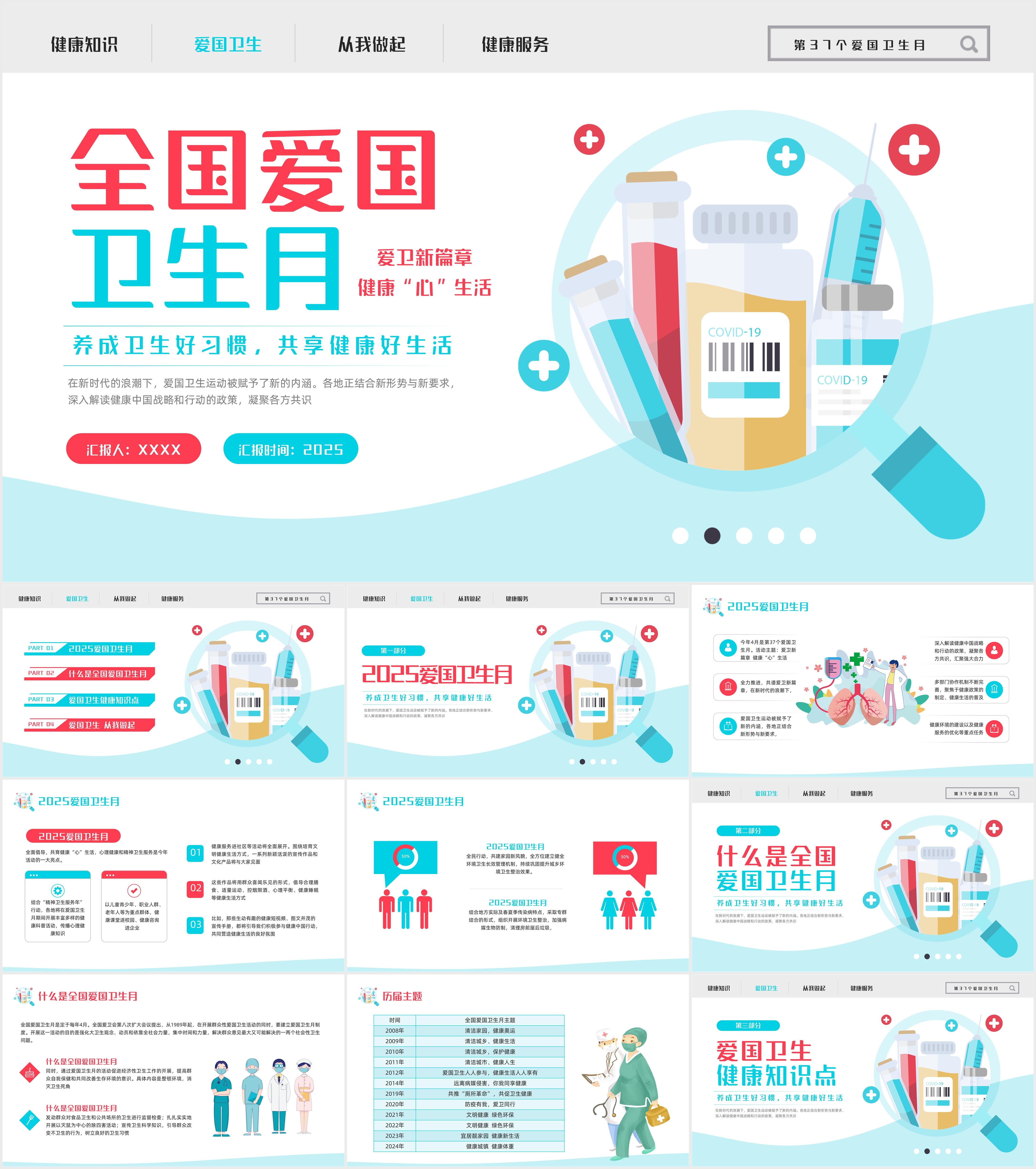 最新15套高质量2025爱国卫生月专题PPT课件！ - 知乎