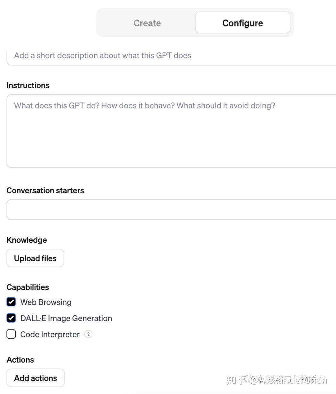 保姆级教程：手把手教你创建GPTs角色应用 - 知乎