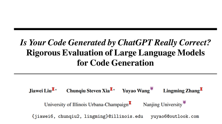 【LLM-代码】ChatGPT生成的代码真的正确吗？大型模型代码生成的严格评估 - 知乎