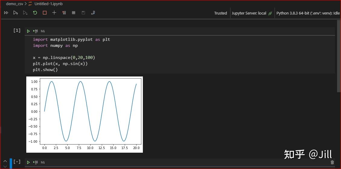 请问如何在vscode 环境下运行 matplotlib？ - 知乎