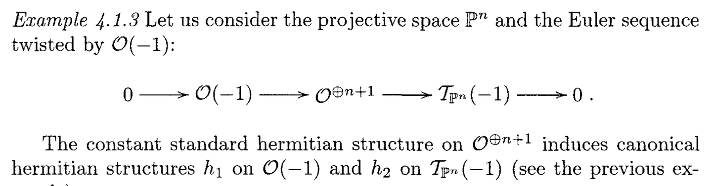 复几何(Huybrechts)4.1 Hermitian Vector Bundles and Serre Duality - 知乎