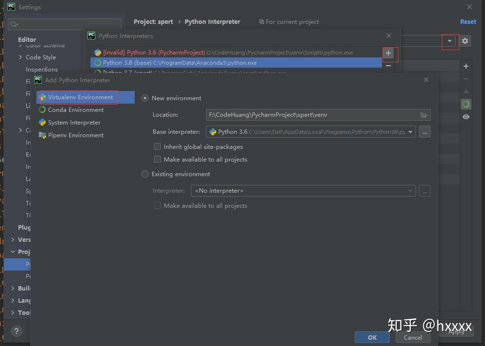 新建python环境并在spyder中切换 - 知乎