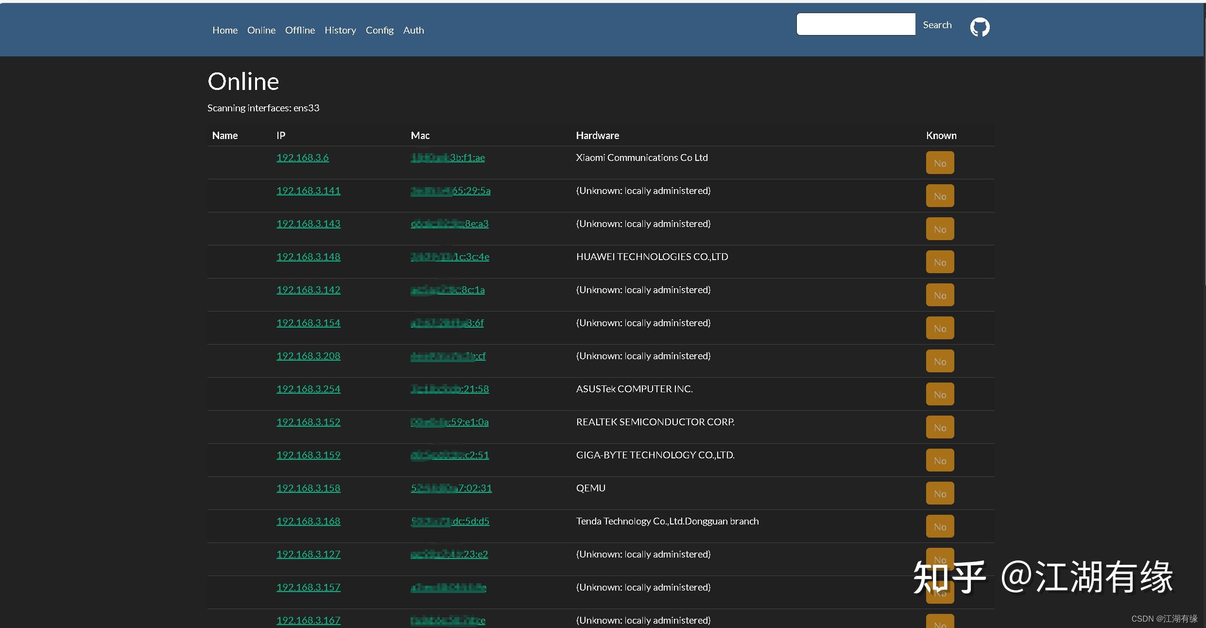 Docker实战：在Docker环境下部署WatchYourLAN轻量级网络IP扫描器 - 知乎
