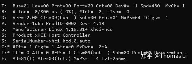 LINUX驱动-USB子系统 (4) USB如何DEBUG，USB DEVIO 和USB标准设备类驱动 - 知乎