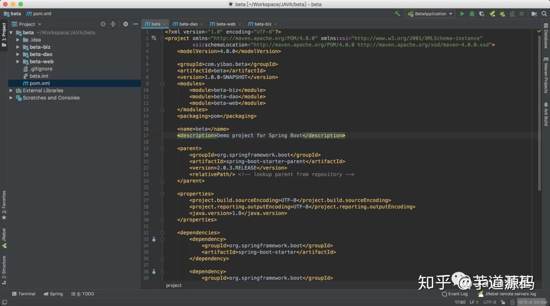 Spring Boot + Mybatis 多模块（module）项目的完整搭建教程 - 知乎