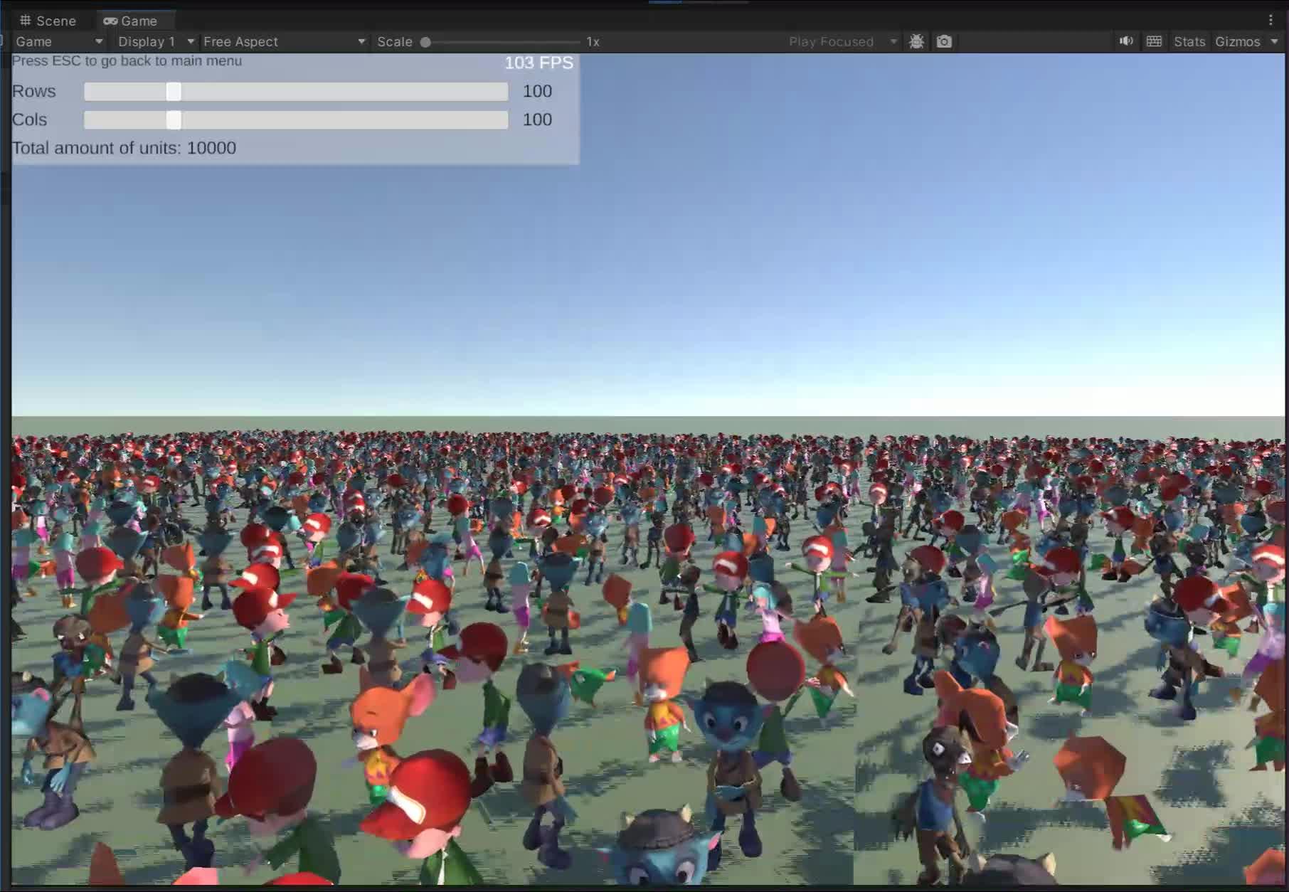 用GPU ECS Animation Baker测试移动端万人同屏 - 知乎