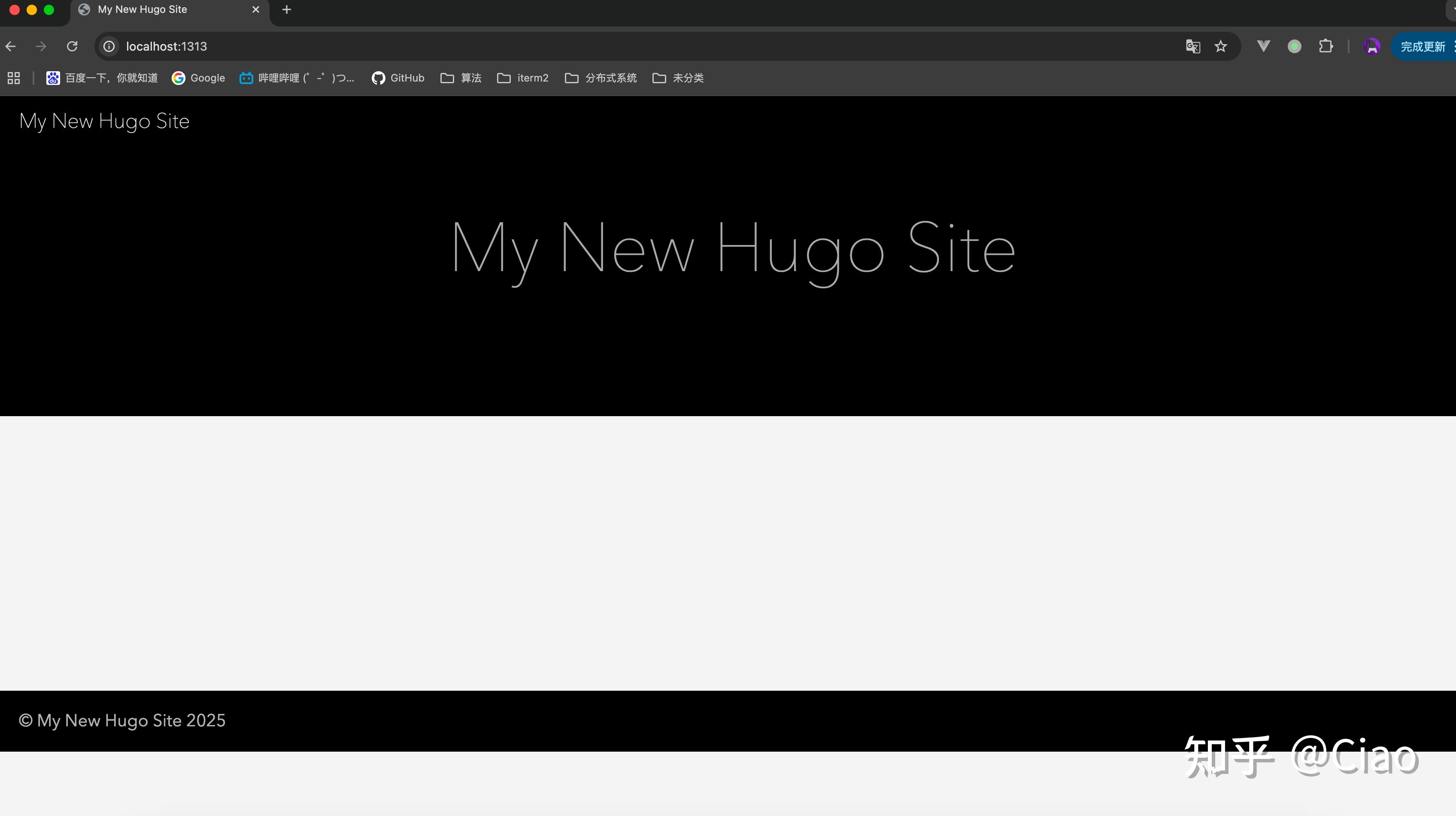 Hugo+GithubPage搭建个人博客 - 知乎