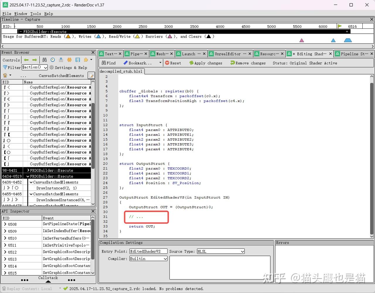 【UE-Dev】RenderDoc 配置指引 - 知乎