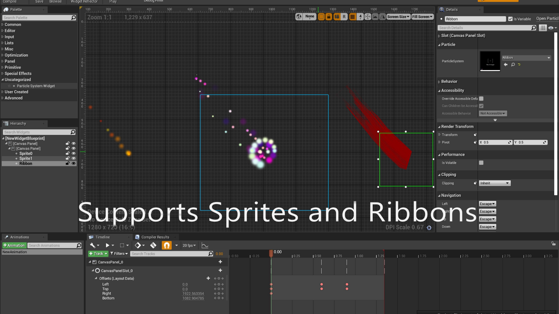 支持Sprite和Ribbon的UE4 UI粒子插件 - 知乎
