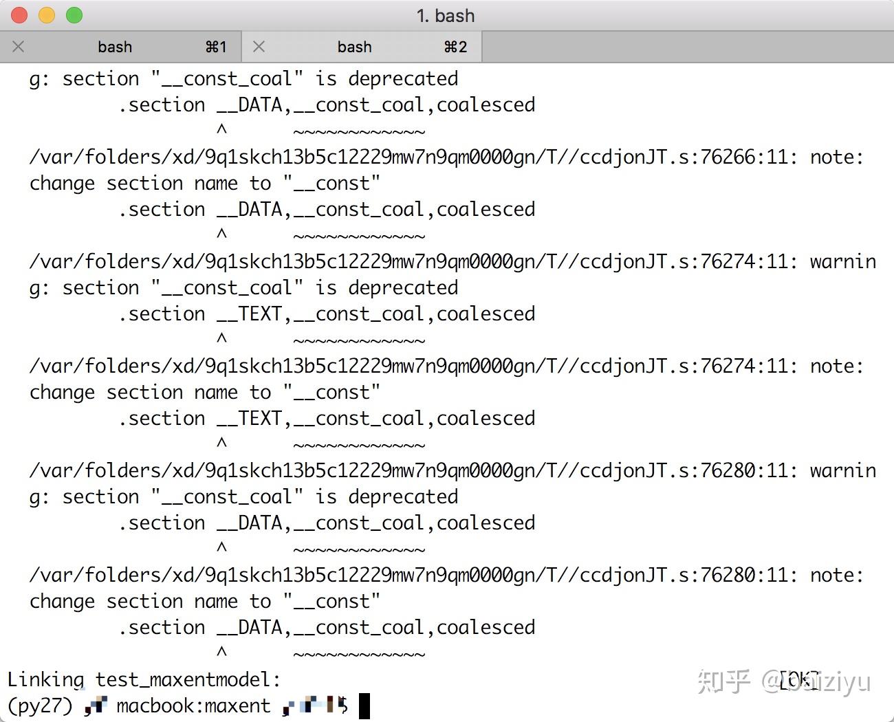 最大熵模型-安装张乐博士的maxent库 - 知乎