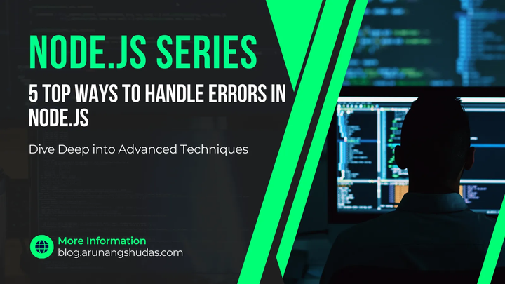 在 Node.js 中处理错误的 4 种最佳方法 - 知乎
