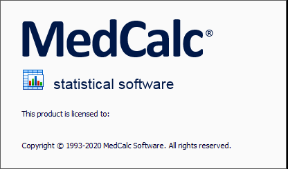 MedCalc 19.20 多国语言安装 生物医学统计软件 - 知乎