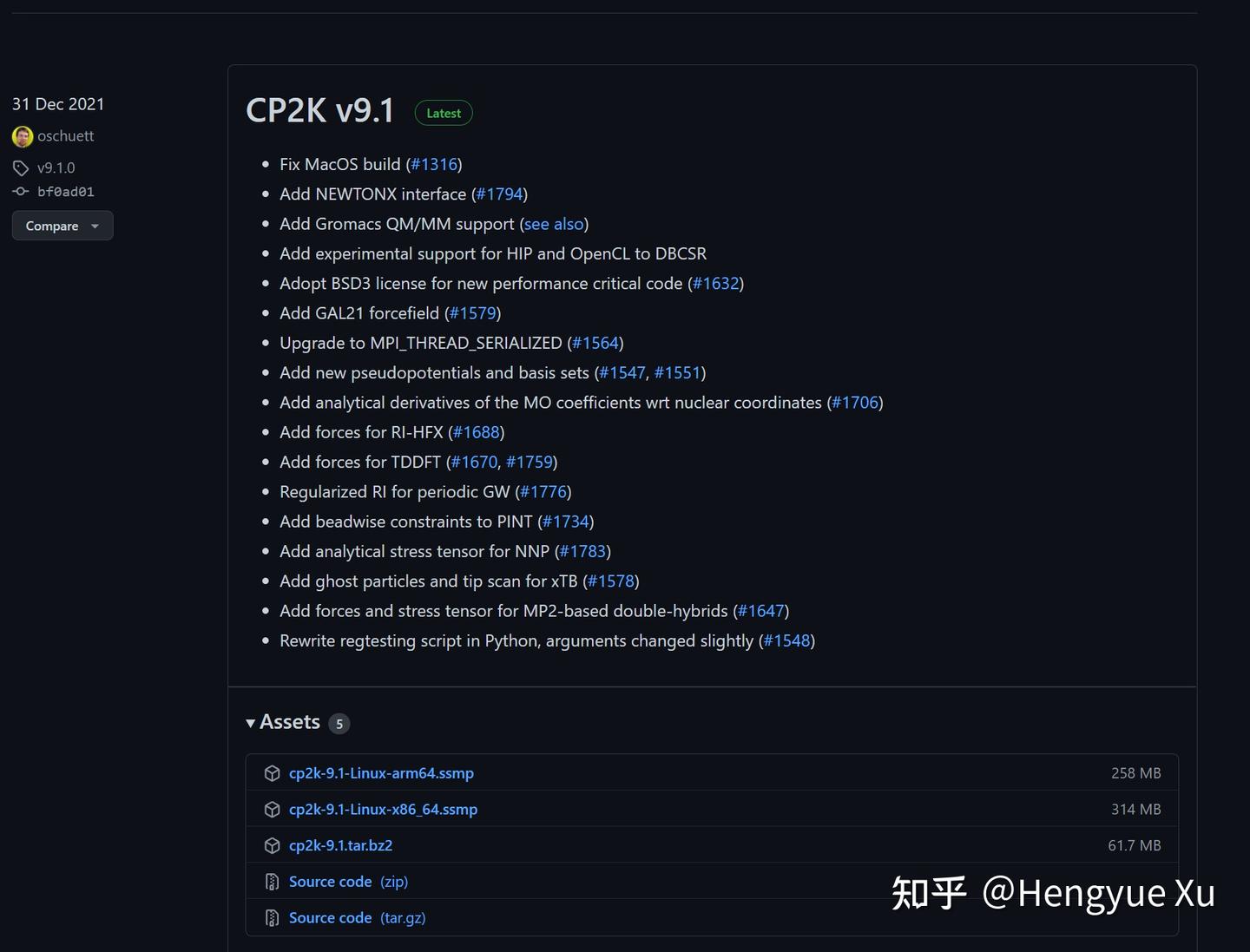 最新完全版CP2K-9.1编译安装教程 - 知乎