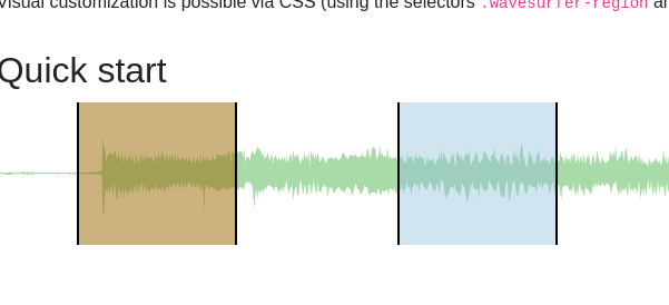如何在wavesurfer绘制的region上显示文本 - 知乎