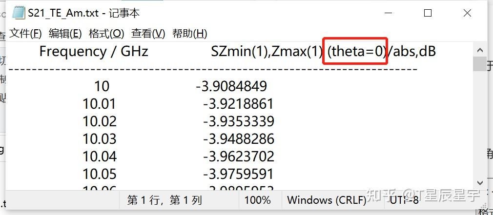 请问如何用Matlab读取(CST导出的S参数)txt文本数据？ - 知乎