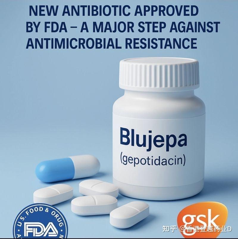 Blujepa（gepotidacin）FDA 批准首创口服抗生素-知乎 - 知乎
