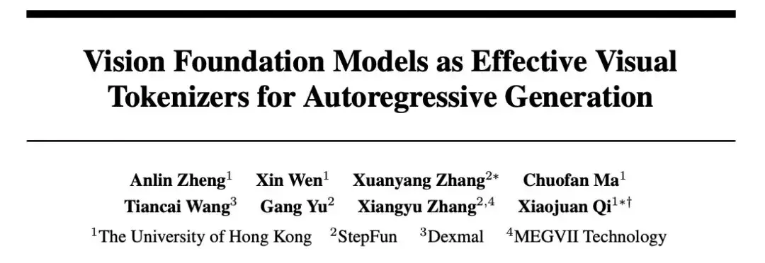 NeurIPS 2025｜VFMTok: Visual Foundation Models驱动的Tokenizer时代来临 - 知乎