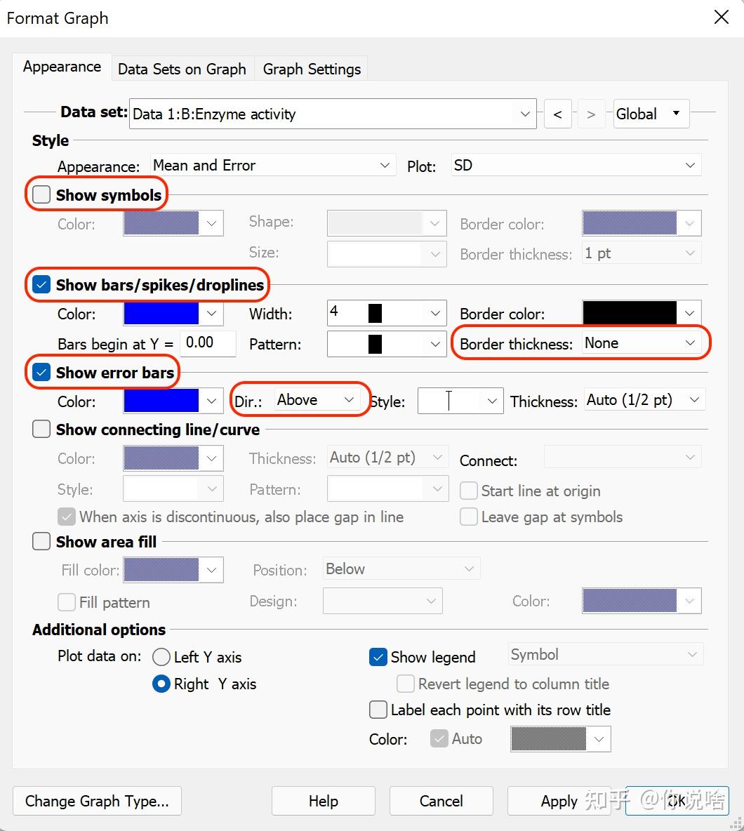 Graphpad-在XY图形上组合列和点或曲线拟合 - 知乎