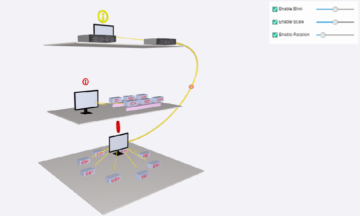 基于 WebGL 的 HTML5 网络拓扑结构 3D 图 - 知乎