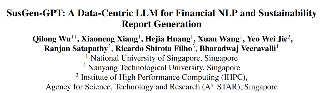 SusGen-GPT：大模型生成ESG报告 - 知乎