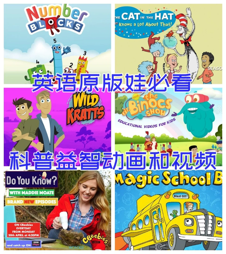 英语启蒙｜娃必看的六套英语动画片和视频——科普益智篇 - 知乎