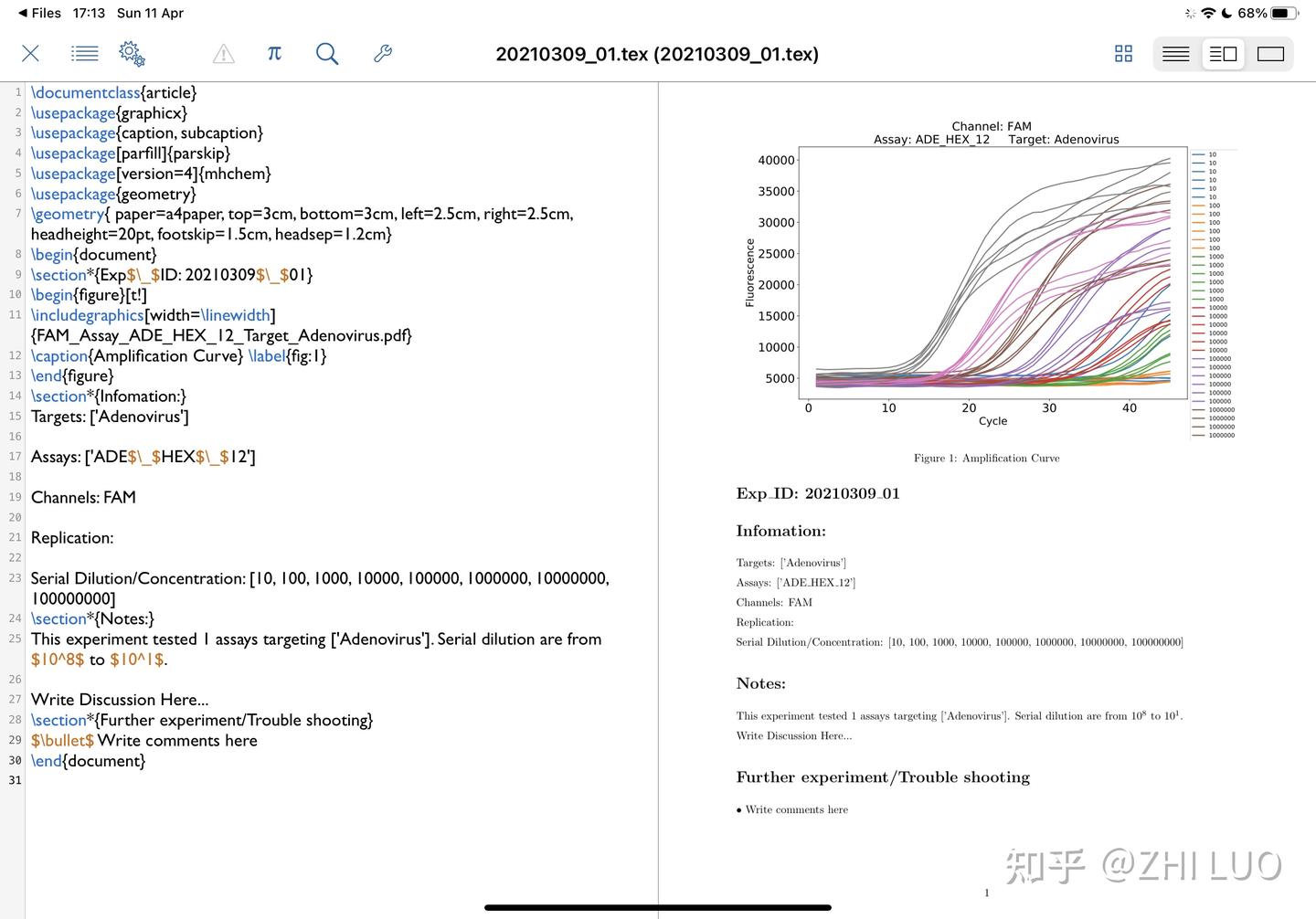 如何利用Python + Latex完成每日实验记录？ - 知乎