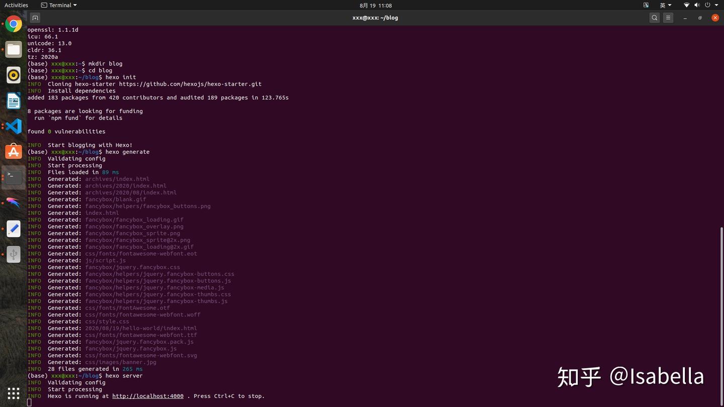Ubuntu下GitHub+Hexo搭建博客教程一 - 知乎