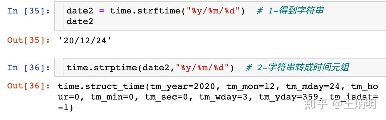 花了两天，终于把 Python 的时间转化给整明白了（超多图解） - 知乎