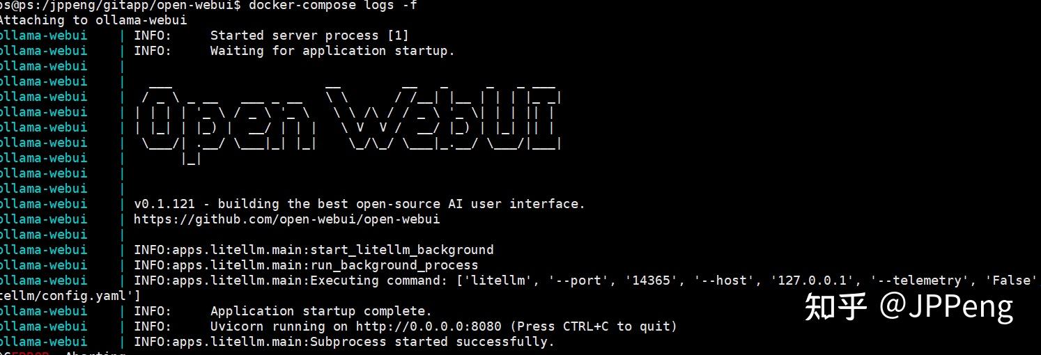 Open WebUI:同时适配Ollama及OpenAI前端界面 - 知乎